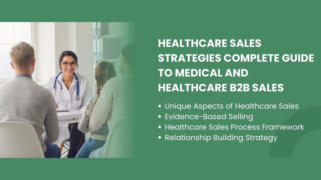 Healthcare Sales Strategies Complete Guide to Medical and Healthcare ...
